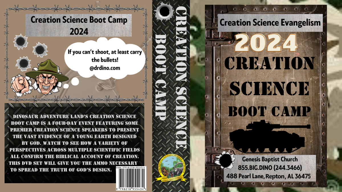 Creation Science Boot Camp 2024 — Biblical Creation Bookstore