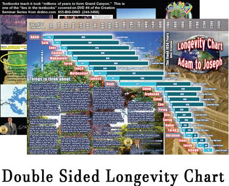 Longevity Charts — Biblical Creation Bookstore